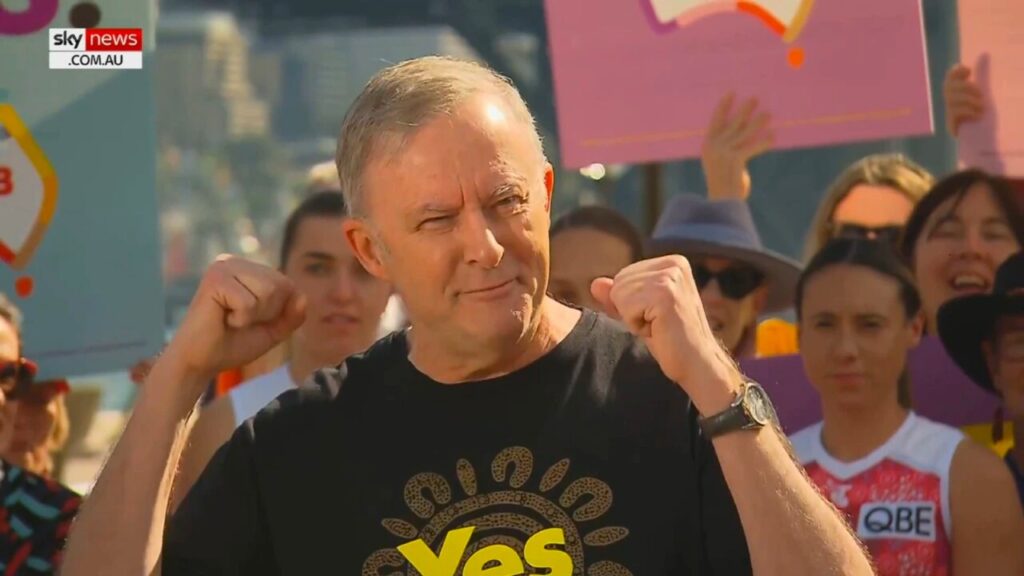 BREAKING: Anthony Albanese announces launch of official Yes campaign ...