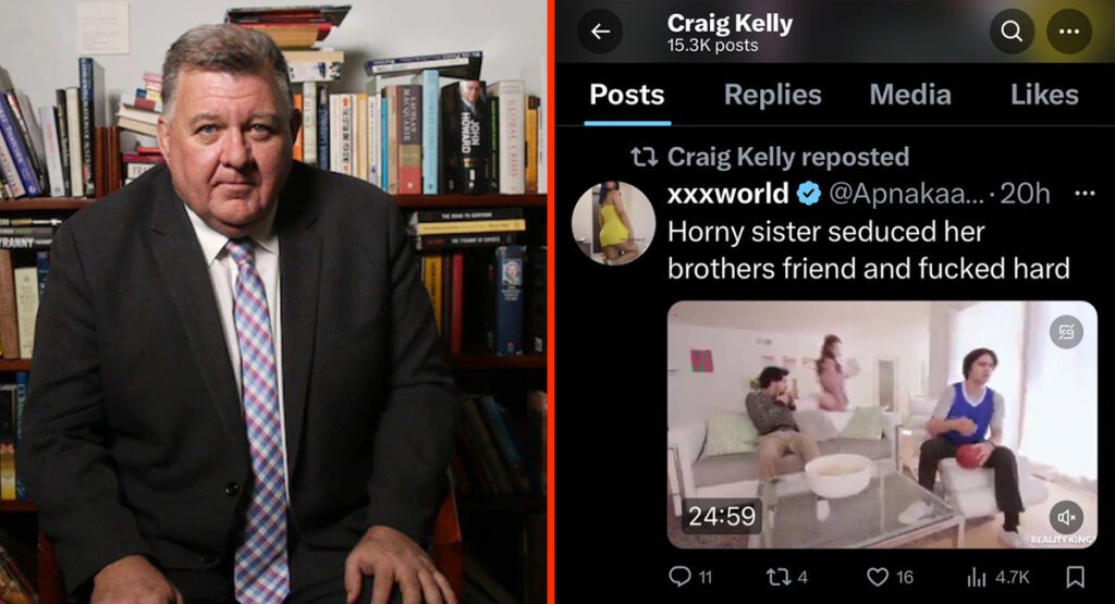 'Powerful,' former UAP MP Craig Kelly breaks ranks to show support for sex workers – The Chaser