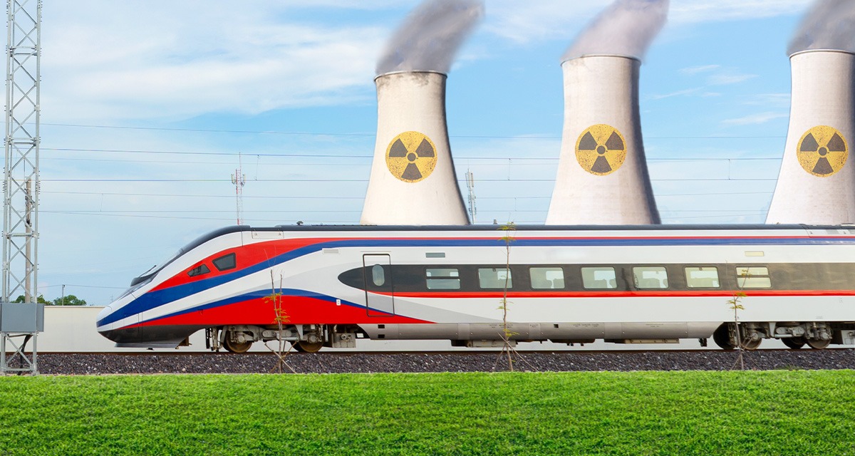 Announcing The Chaser’s plan for a nuclear power fast train by 2035 ...