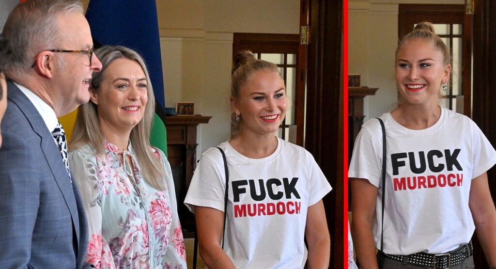 Conservative media relieved to hear that Grace Tame smiled this time ...