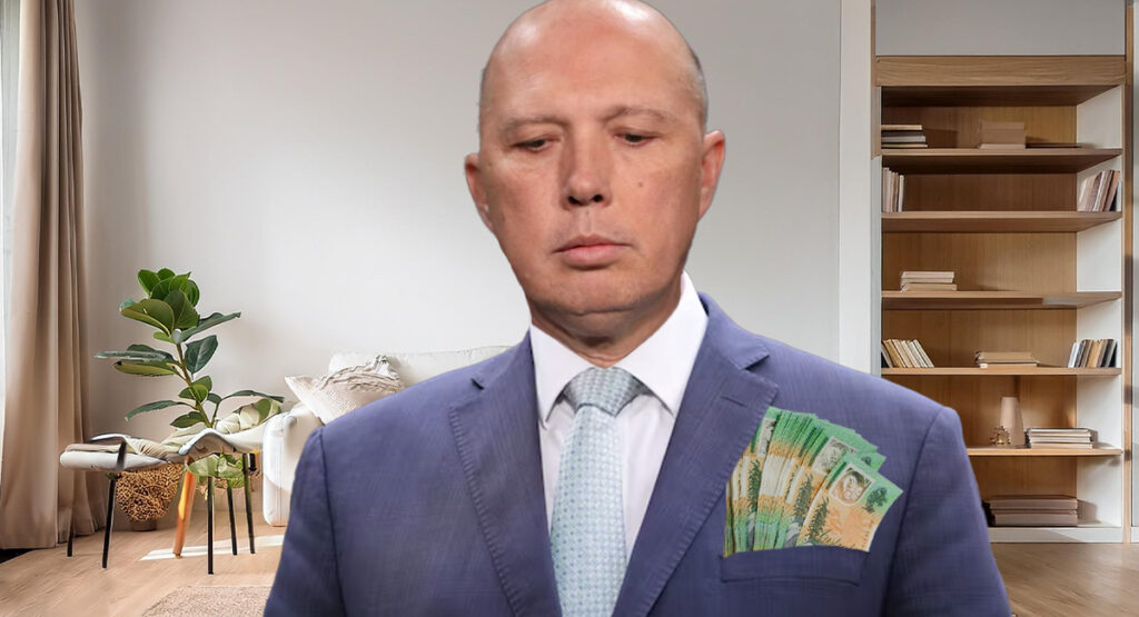 Peter Dutton to spend more time with his family trusts – The Chaser